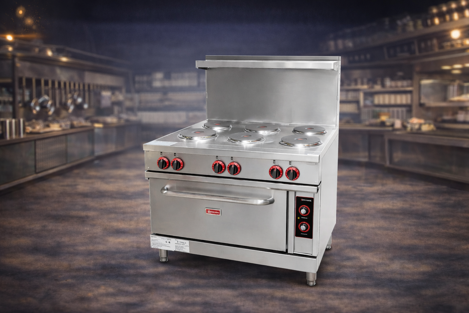 Commercial Electric Range