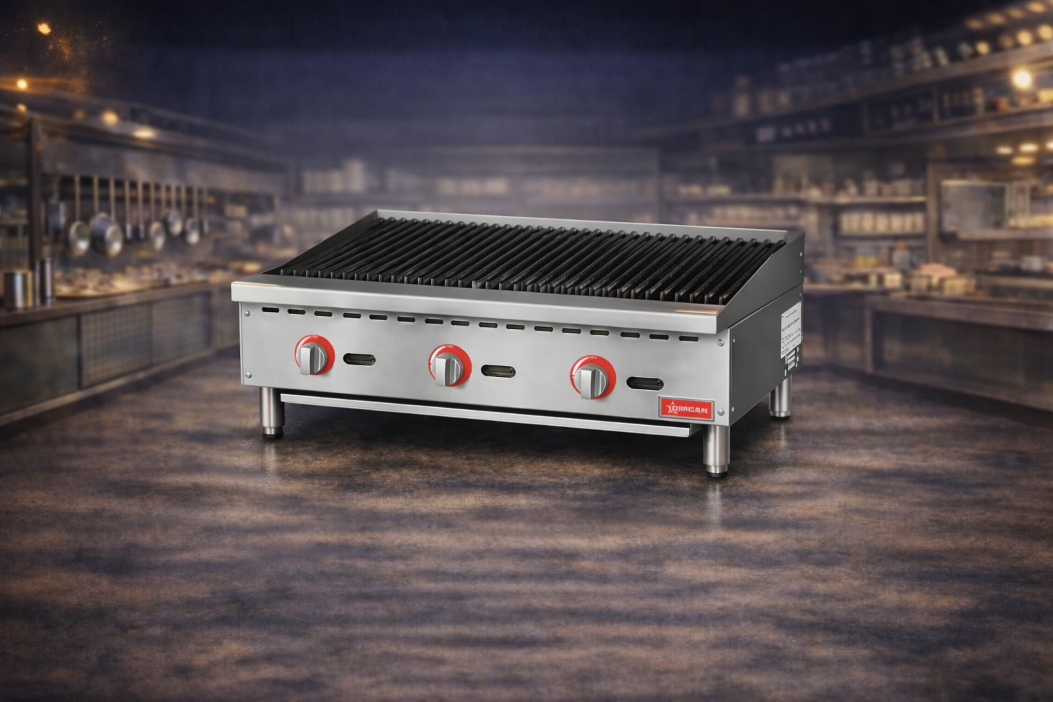 Commercial Radiant Charbroilers for | Continental Restaurant Equipment