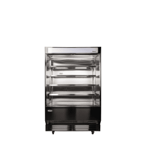 Atosa AOM-50B 50” Open Air Merchandiser Refrigerator Black ...